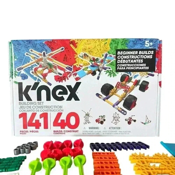 K’nex | Toys | Knex 4 Builds Beginner Builds Construction 41 Pieces Building Set Stem Toy | Poshmark